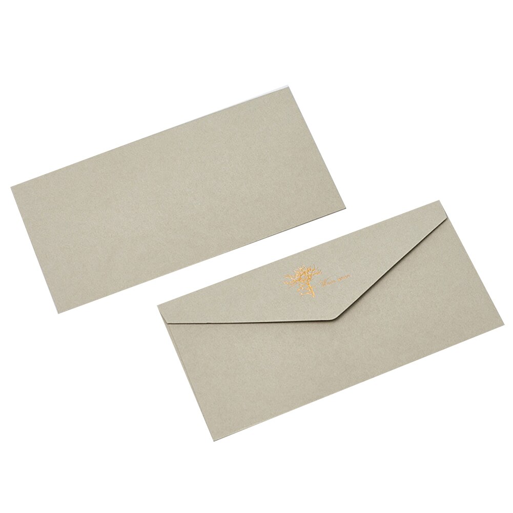 2Pcs Vintage Kraft Paper Invitation Letter Envelop... – Grandado