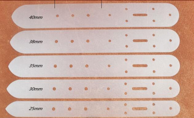 PVC Lederen Riem Gaten Locator Module Template Pon... – Grandado