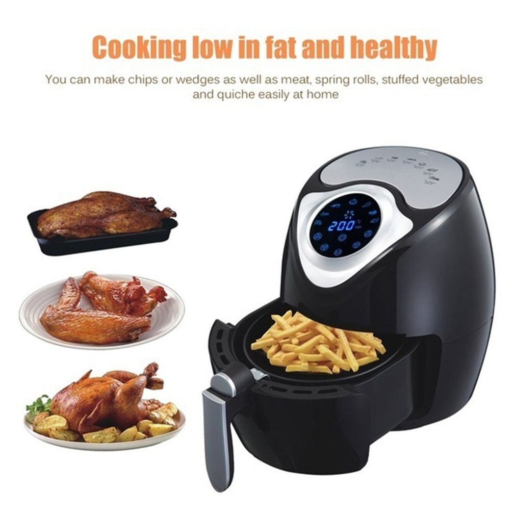 Electric Air Fryer 1300W 3.5L Digital Timer Tempe ... – Grandado