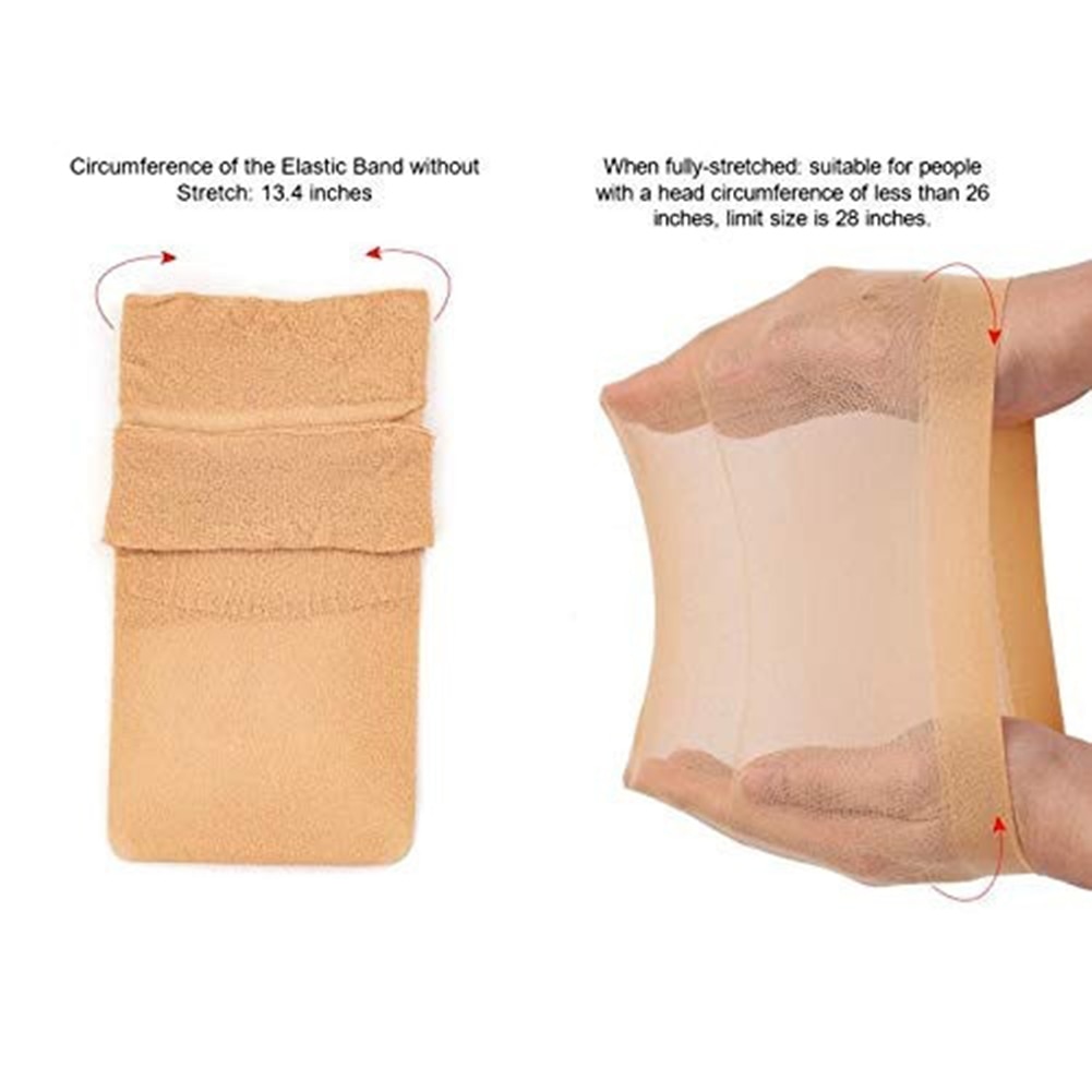 2Pcs Elastic Lace Bandage Hairnet Breathable Mesh ... – Grandado