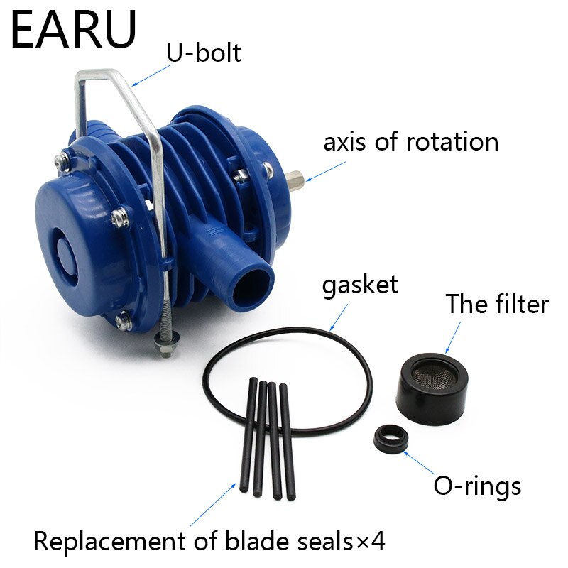 Micro Mini Portable Heavy Duty Self-Priming Hand E... – Grandado