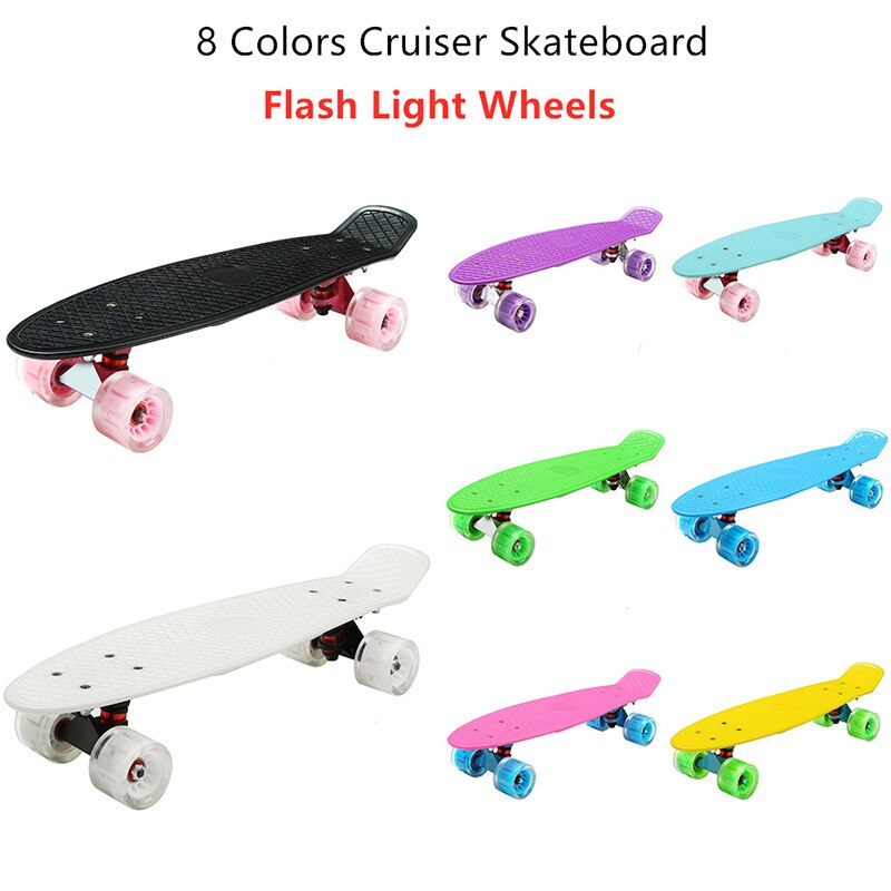 Mini Cruiser Skateboard 22inch Children's Scooter ... – Vicedeal