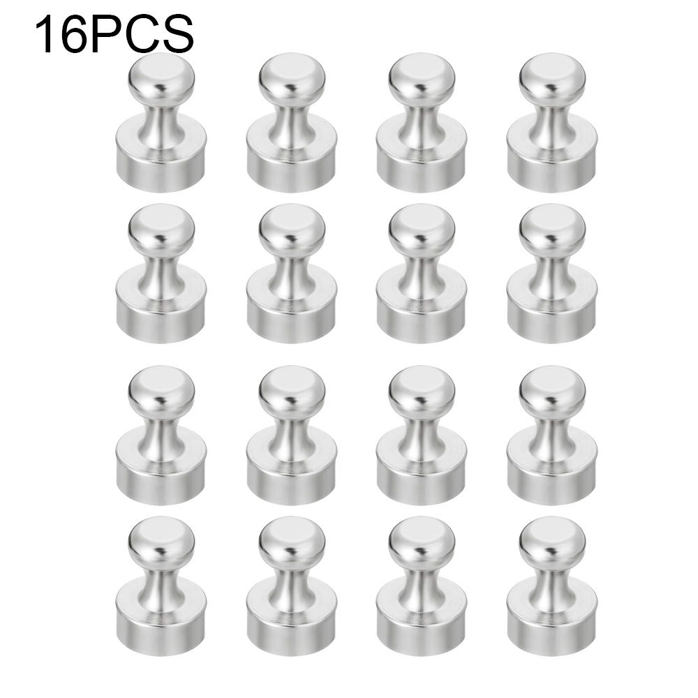 5/16Pcs Metal Magnets Hooks School Calendar Map Wh... – Grandado