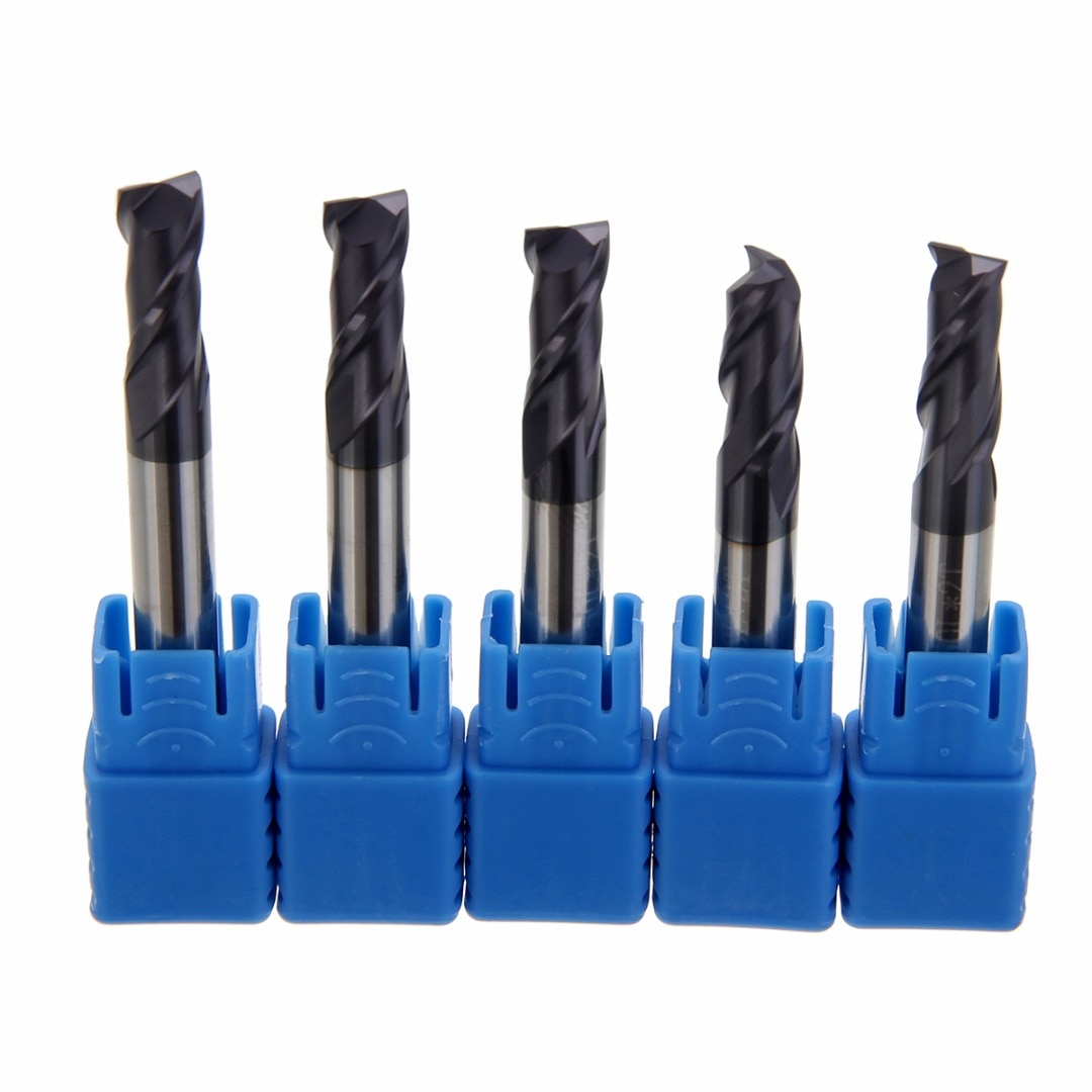 5 Pcs 6 Mm Diameter Vhm Mill 2 Fluit Micrograin Cn... – Vicedeal