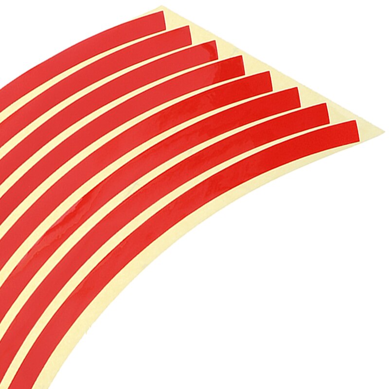 12 Inch Rood Strips Wiel Stickers Ring Sticker Aut... – Grandado