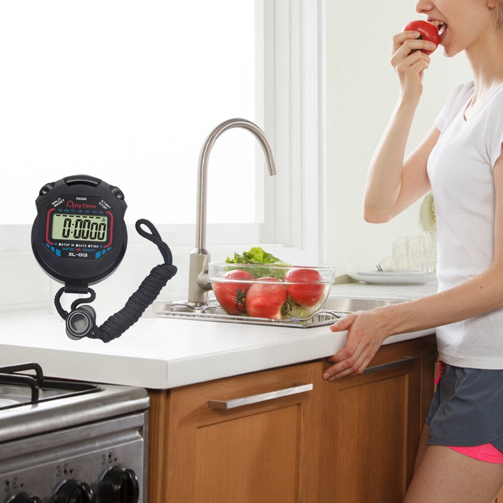 Digital Timer Running Stopwatch Sports Cooking Sho... – Vicedeal