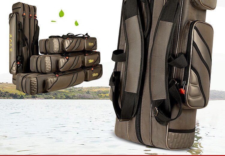3 Layer Fishing Bags For Fishing Rod Tackel Access... – Grandado