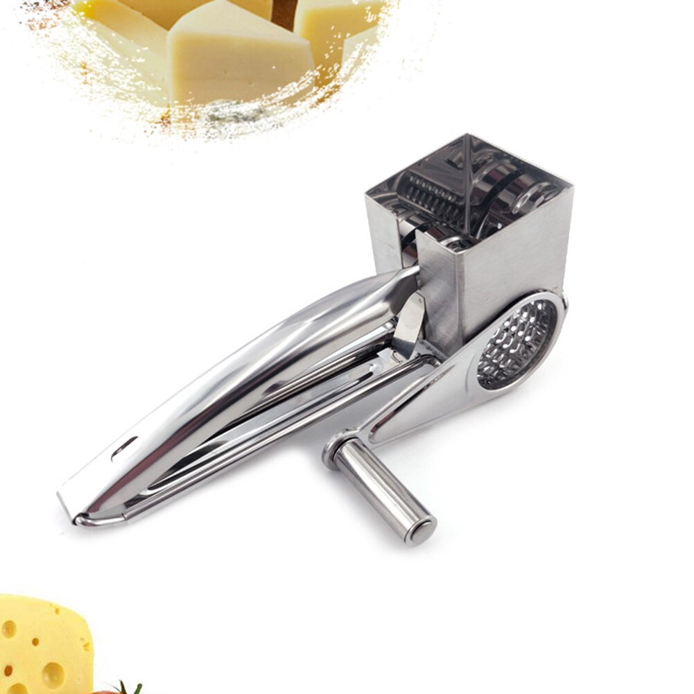 1*Rotary Cheese Grater Shredder Stainless Steel Cu... – Vicedeal