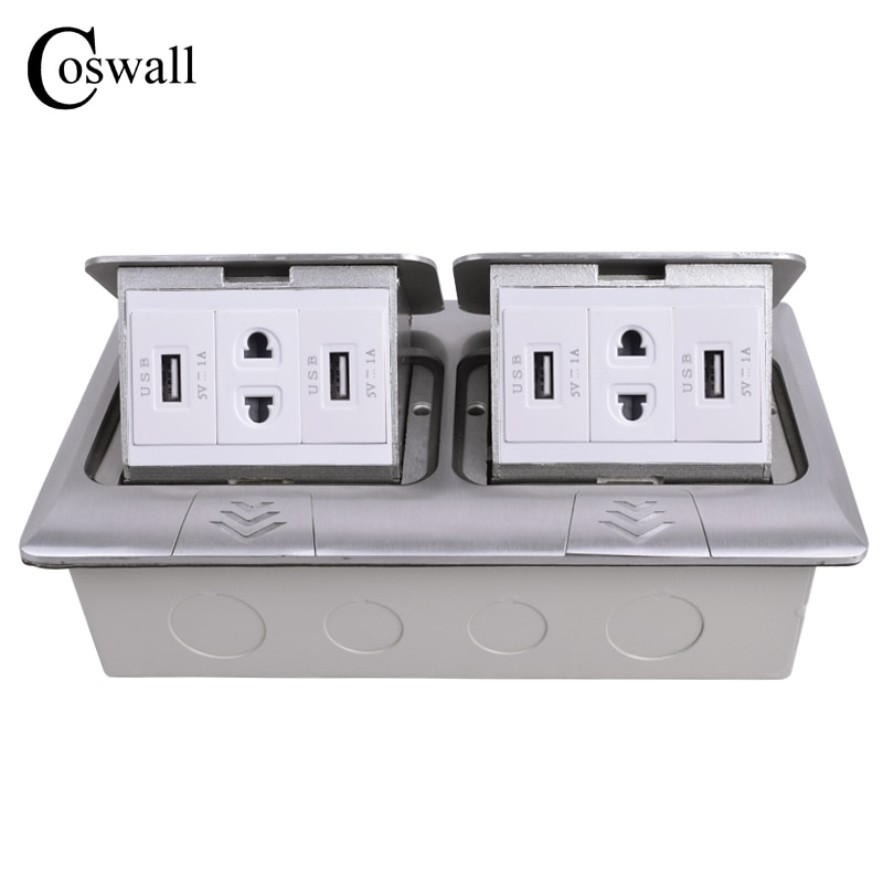 COSWALL All Aluminum 2 Way Panel Pop Up Floor Sock... – Grandado