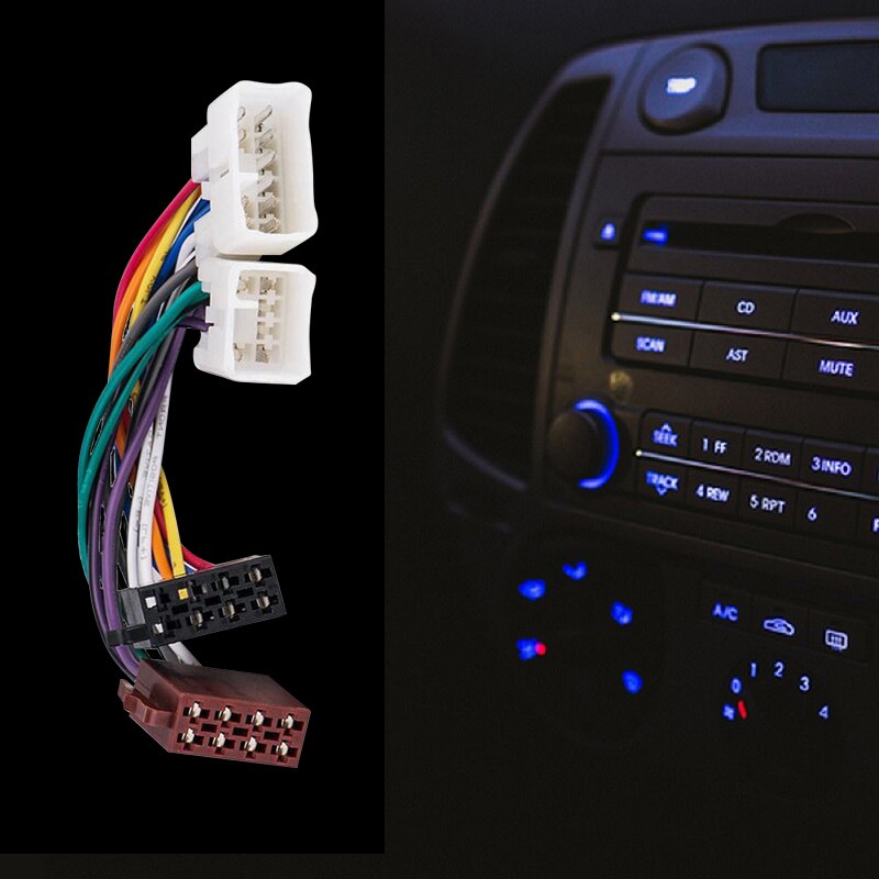 Car Radio Wiring Harness Plug Cable Auto Stereo IS... – Grandado