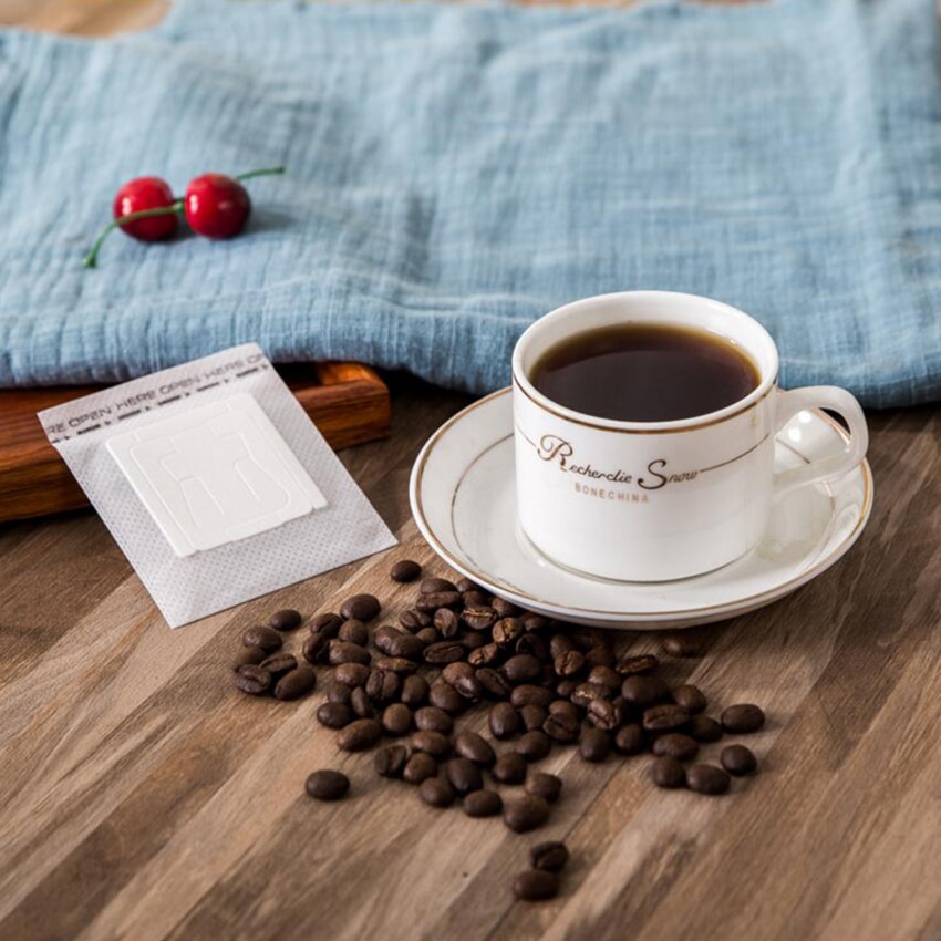 50Pcs / Pack Drip Coffee Filter Bag Portable Hangi... – Grandado