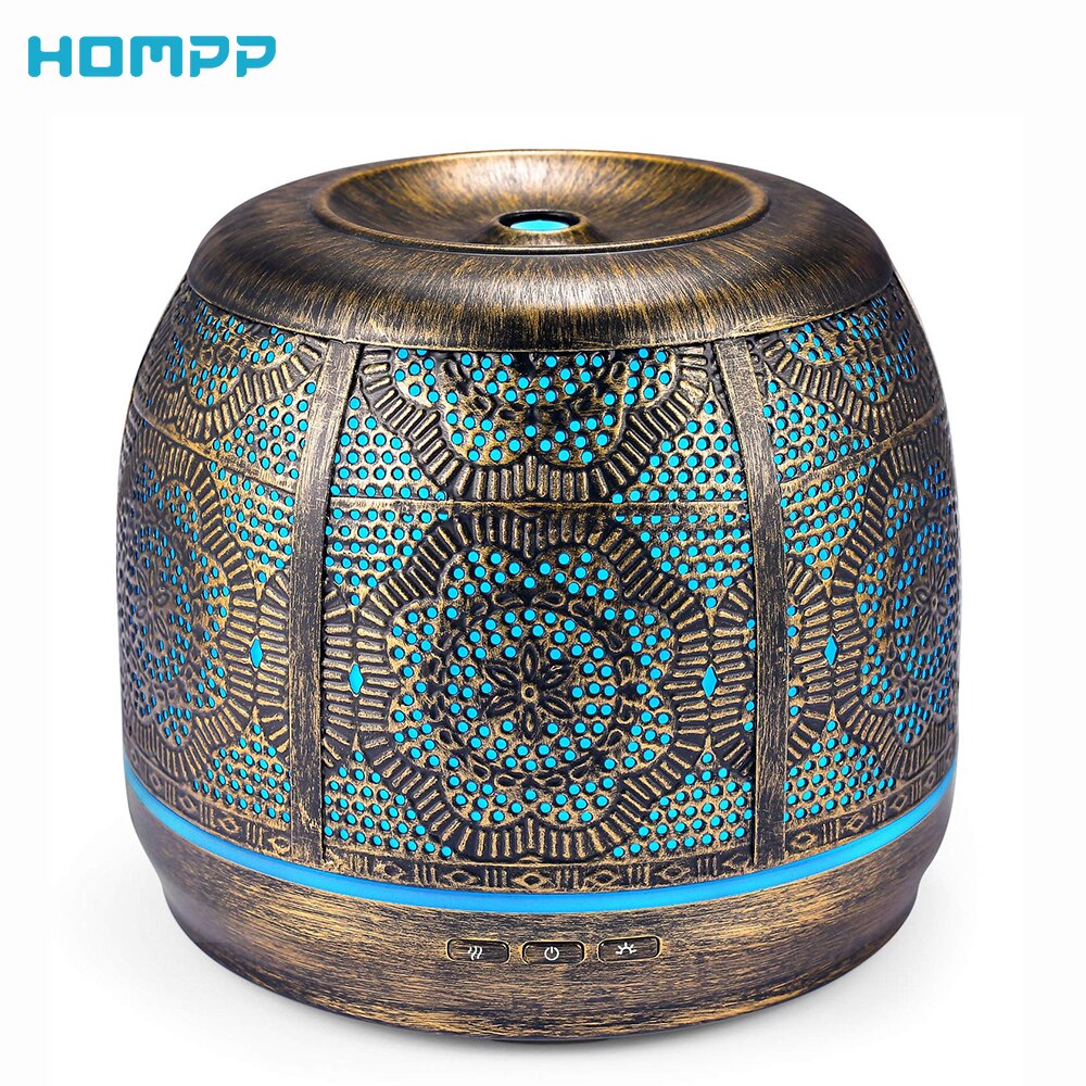 Aroma Diffuser 500Ml Brons Metalen Aromatherapie D... – Vicedeal