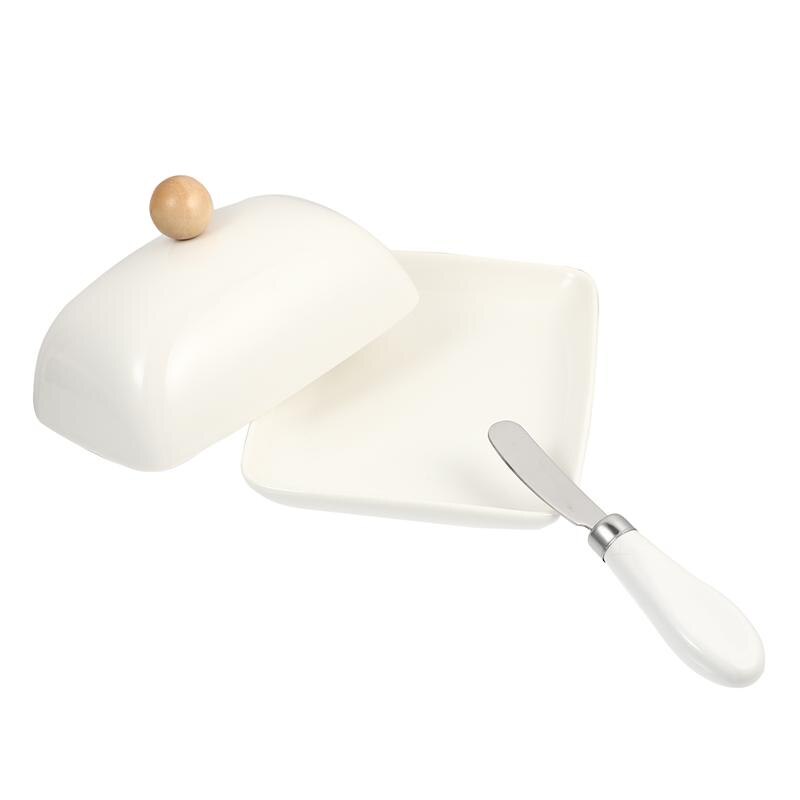 Nordic Butter Box Ceramic Butter Plate Keep Fresh ... – Grandado