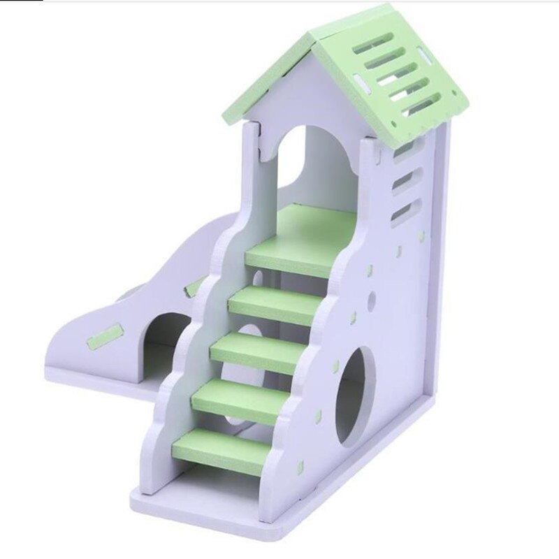 Luxury Wooden Hamster House Multi-function Villa P... – Grandado