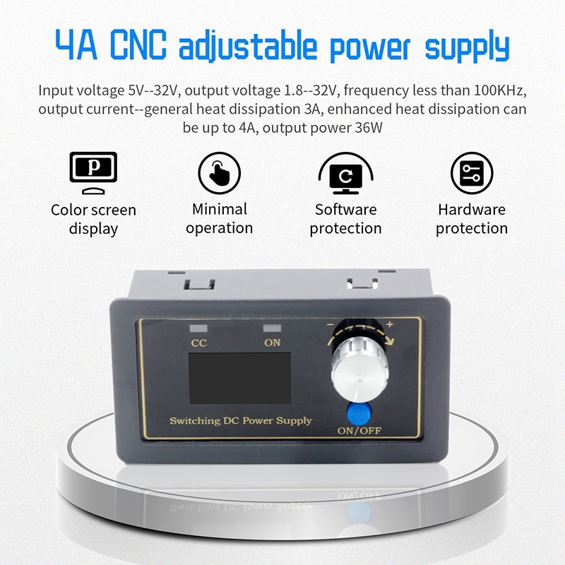 4A Programmable Digital Controlled Buck-Boost DC A... – Grandado