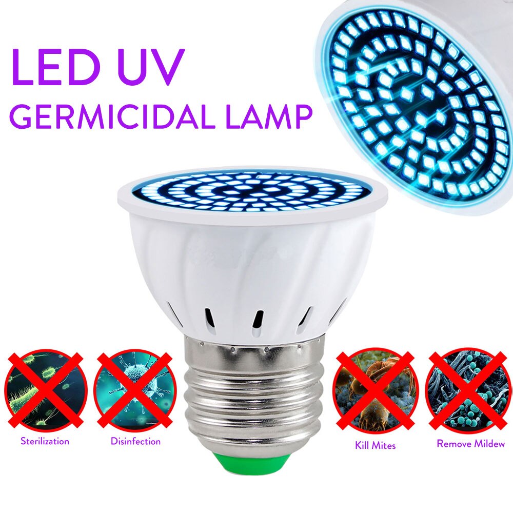 Ultraviolet disinfection Light LED Indoor Home UV ... – Grandado