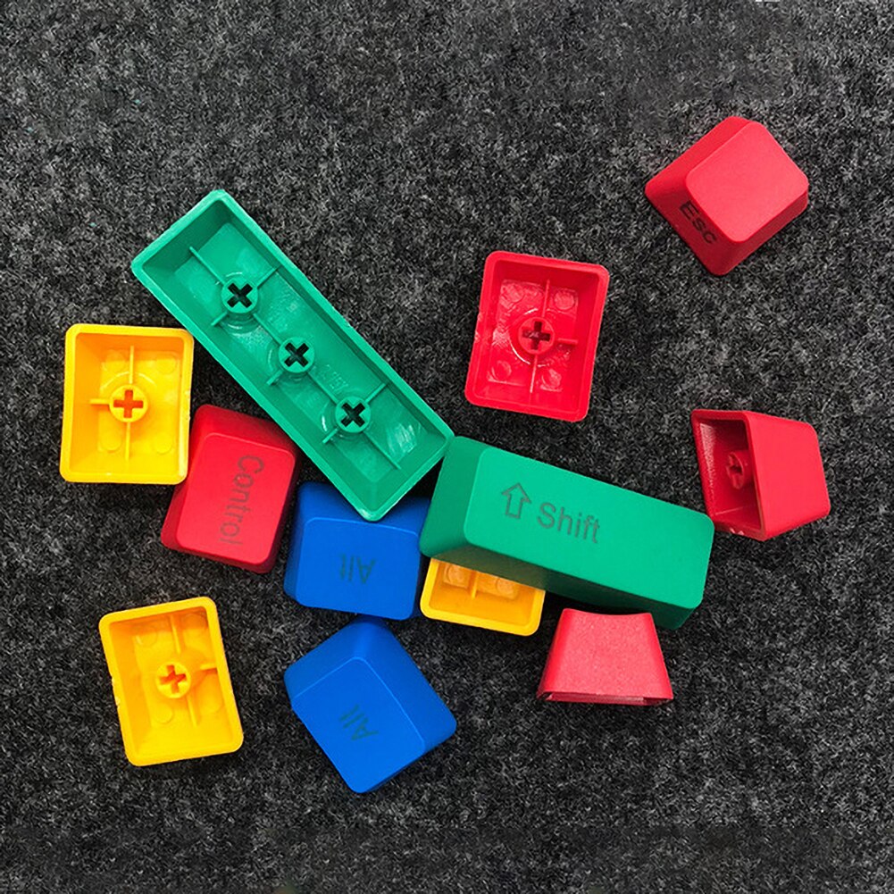 12Pcs/Set Key Caps Set Universal PBT Light-proof C... – Vicedeal