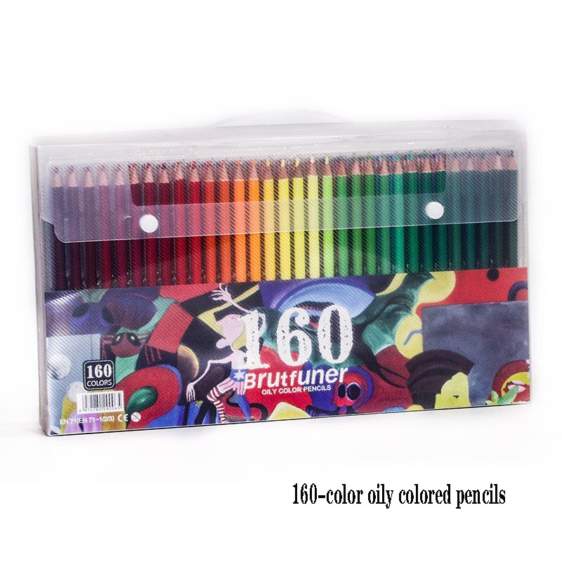 Brutfuner 160/180 Colors Oily Colored Pencils Set ... – Grandado