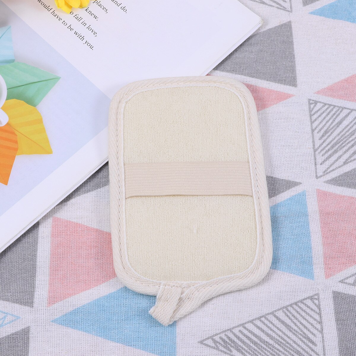 1 Pcs Loofah Sponge Natural Bath Sponge Pad Exfoli... – Grandado