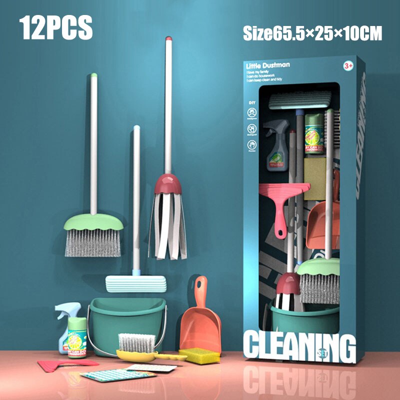 BEKOBABY Mini Cleaning Toy Set Kids Educational Si... – Grandado
