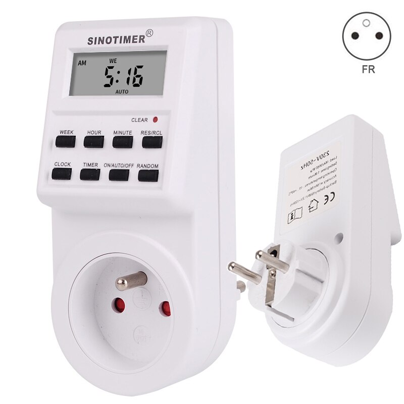 Tm516 Digital Timer Plug Weekly Programmable Elect Vicedeal