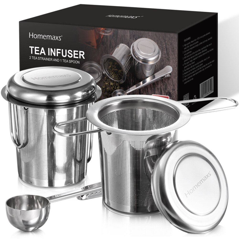 HOMEMAXS Extra Fine Stainless Steel Tea Infuser Me... – Vicedeal