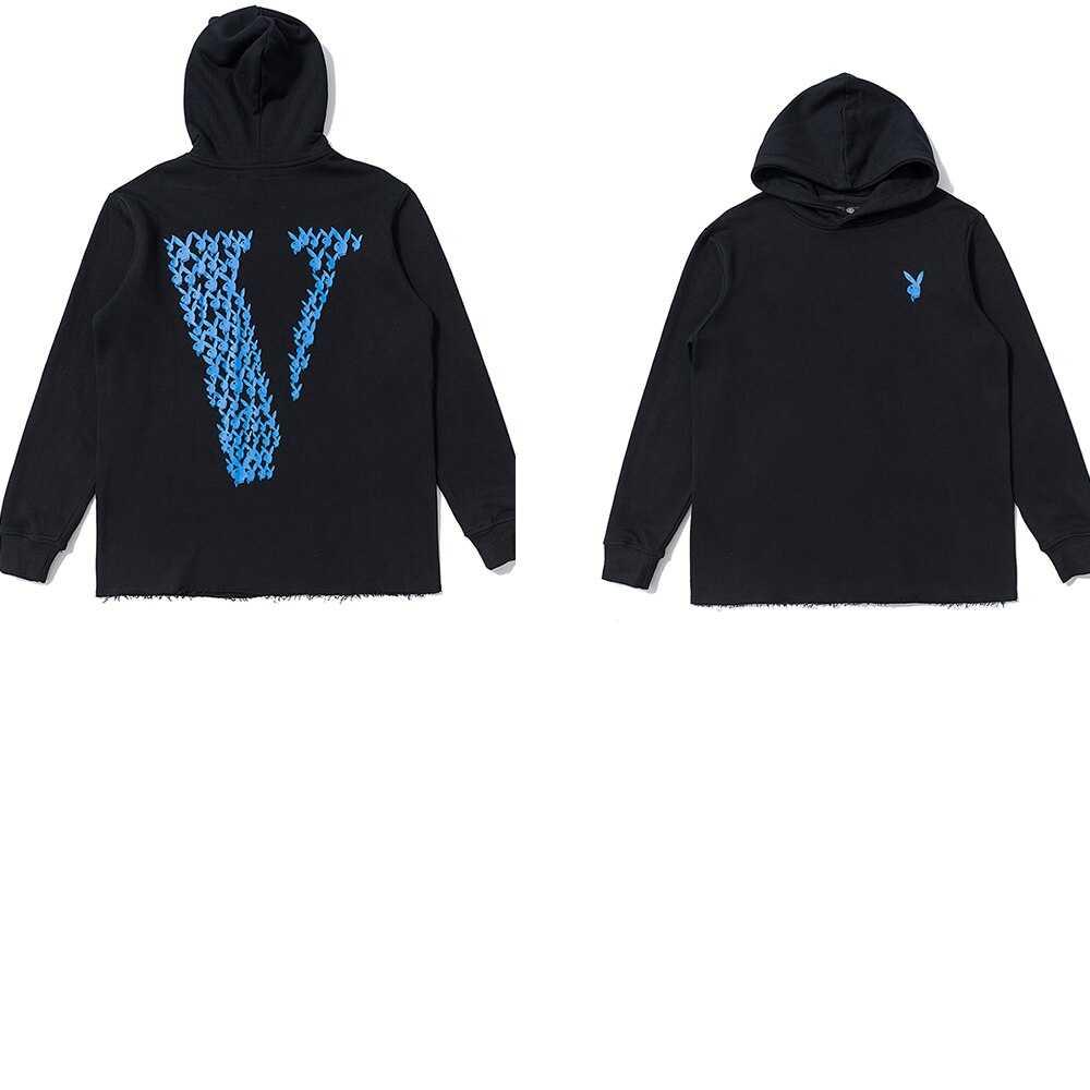 VLONE Mens Hoodies Man Sweatshirts 100% Cotton Thi... – Grandado