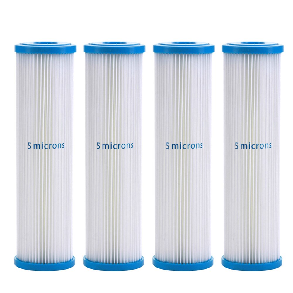 4-Pack Van 5 Μm Hele Huis Sediment Geplooide Water... – Grandado