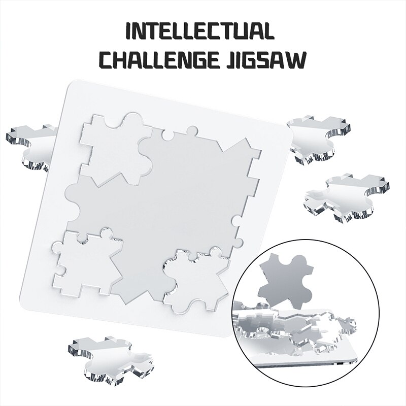 Impossible Puzzle Clear Crystal Jigsaw Puzzles Acr... – Grandado