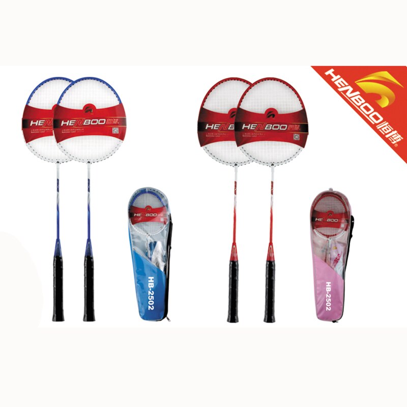 HENBOO Durable Badminton Racket Set Family Double ... – Grandado