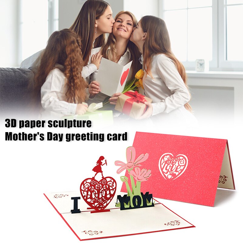 3D Mothers Day Pops Up Cards Beautiful Flowers Car... – Grandado