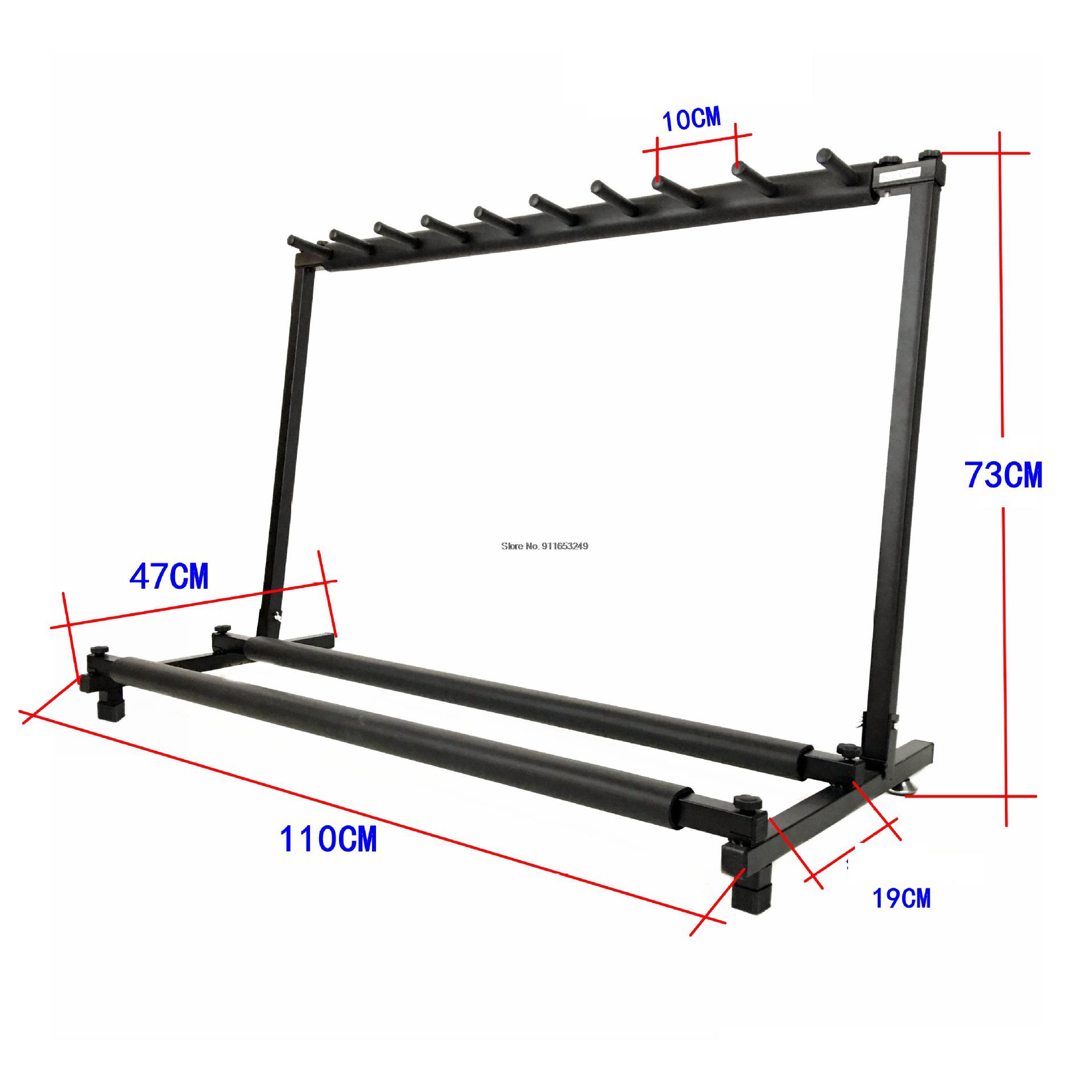 Folding Guitar Holder Stand Rack can hold 3/5/7/9 ... – Grandado