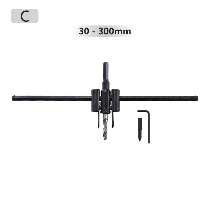 Aircraft Type Adjustable Metal Wood Circle Hole Sa... – Grandado