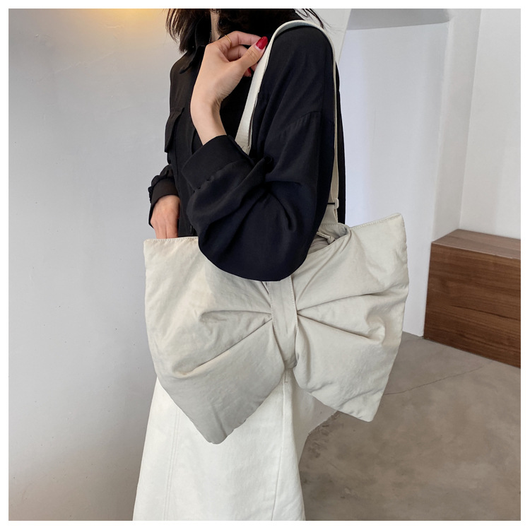Soft Nylon Women's Portable Shoulder Bag Large Cap... – Grandado