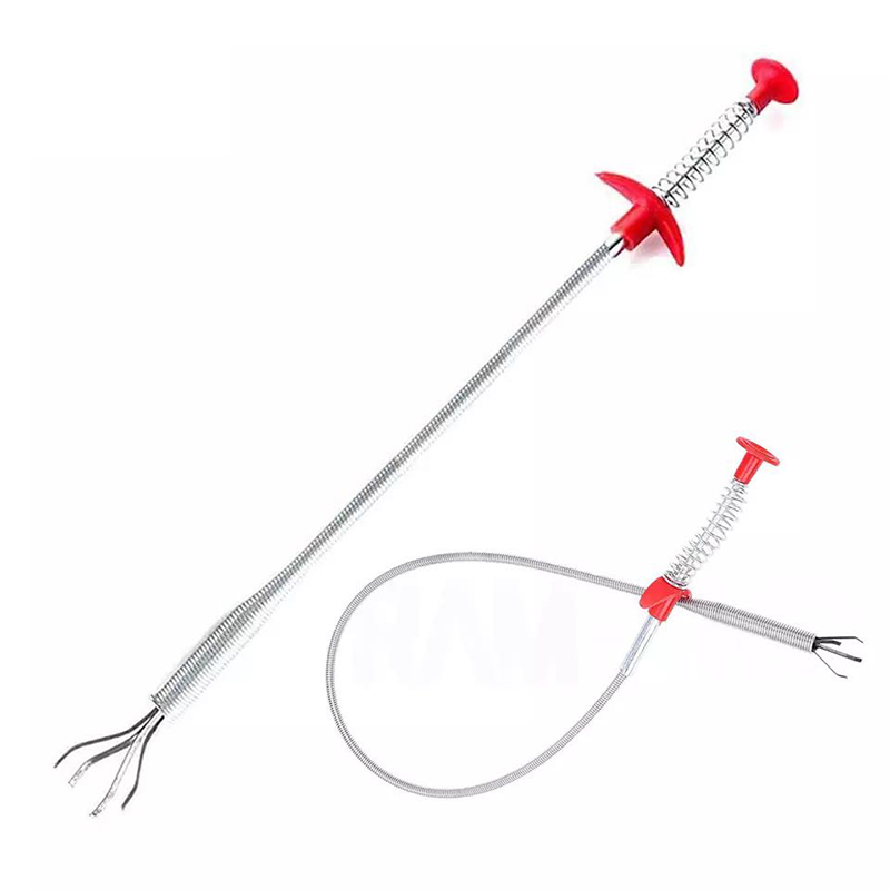 60/90cm Spring Pipe Dredging Tool Flexible Grabber... – Grandado