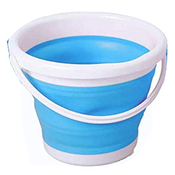 Silicone Collapsible Bucket Camping Travel 5L-Wate... – Grandado