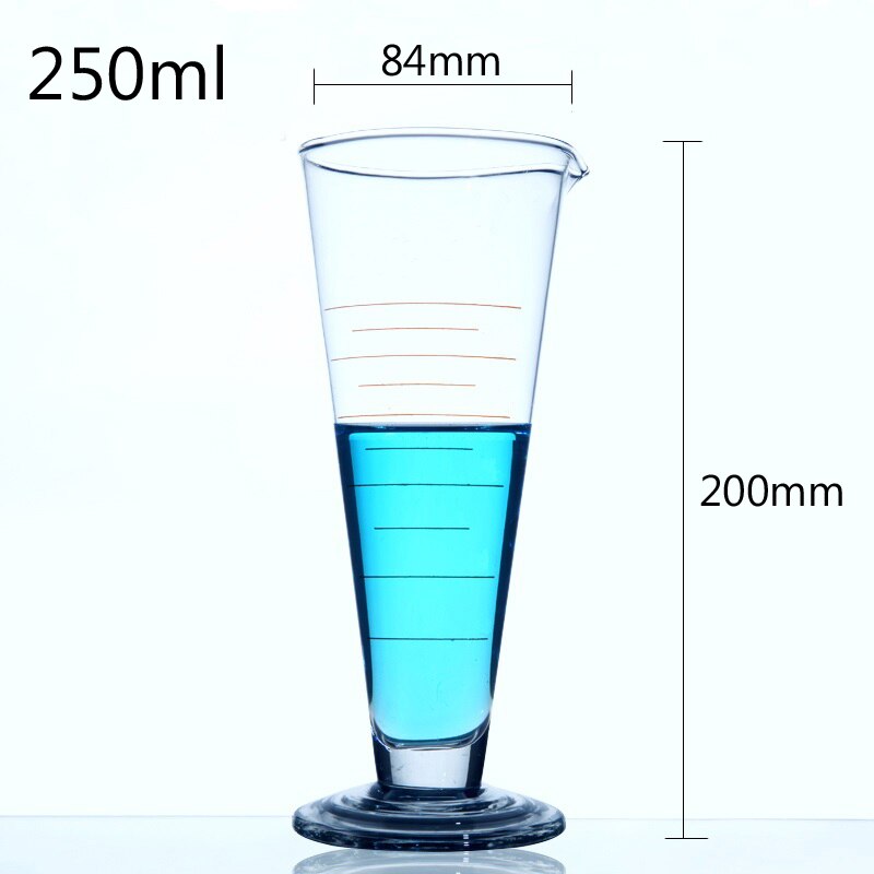 LINYEYUE 250mL Graduate Conical Glass Measuring Cu... – Vicedeal LINYEYUE 250mL Graduate Conical Glass Measuring Cu... – Vicedeal
