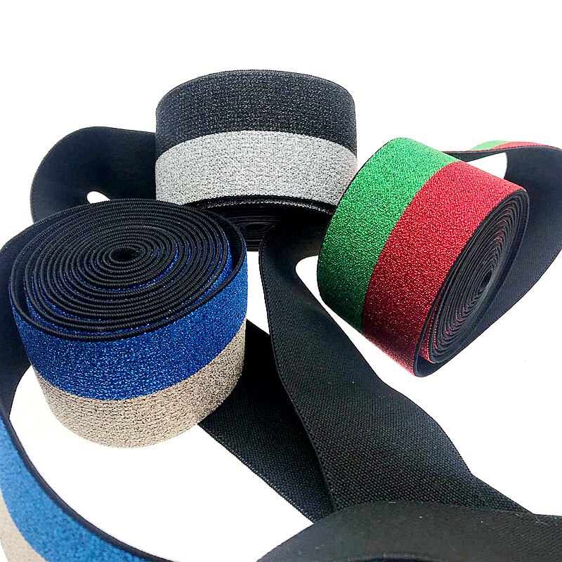HL 2 Meters 40mm Width Colorful Nylon Elastic Band... – Grandado