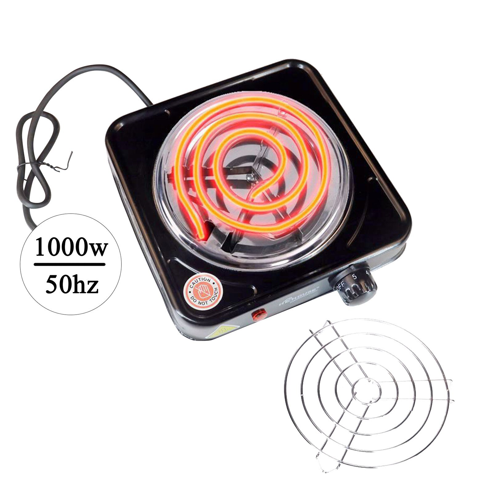 Kolen Brander 1000W Elektrische Kookplaat Kookplaa... – Vicedeal
