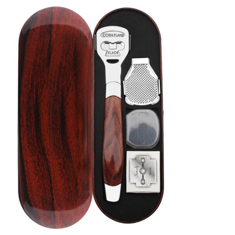 4pcs/set Wood Handle Foot Callus Shaver Heel Feet ... – Grandado