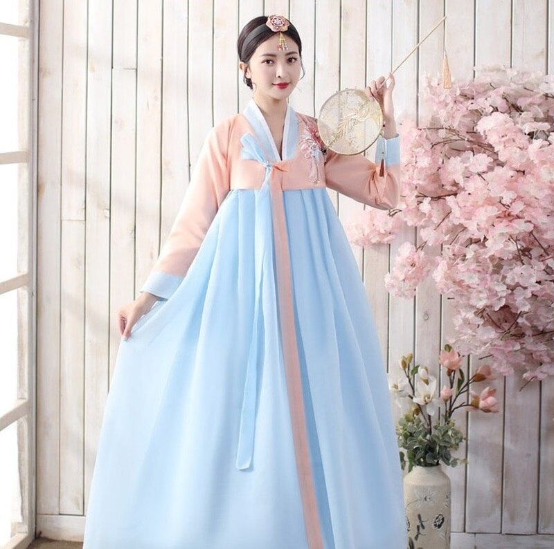 Traditional Korean Hanbok Dress Ancient Princess D... – Vicedeal