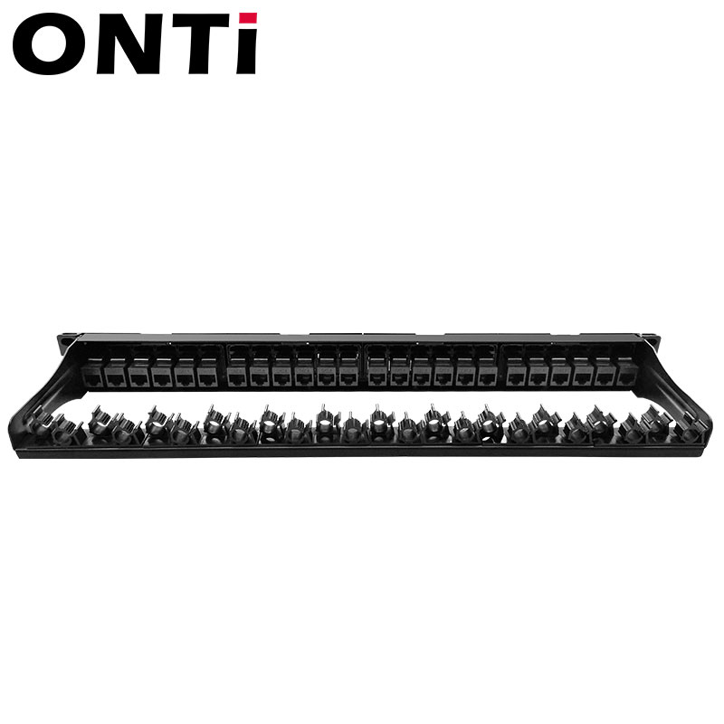 Onti 19 "1U Rack Pass-Through Tie-Gratis 24 P... – Vicedeal