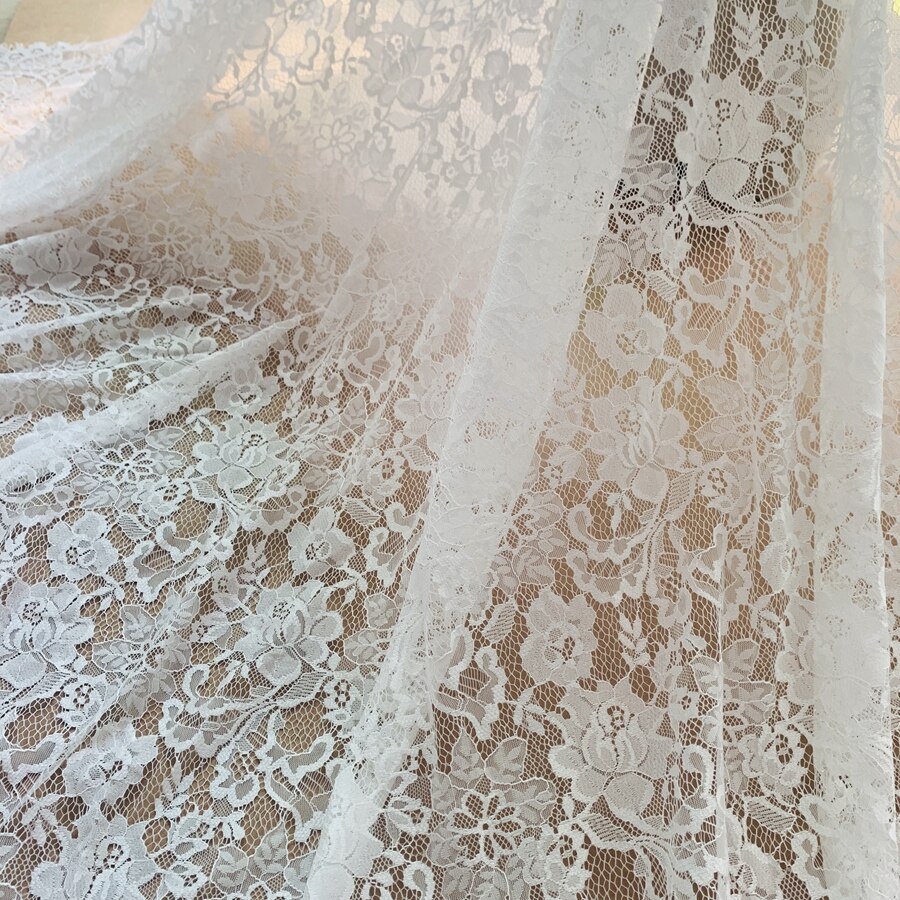 Allover Flowers Luxury Lace Dress Fabric Material ... – Vicedeal