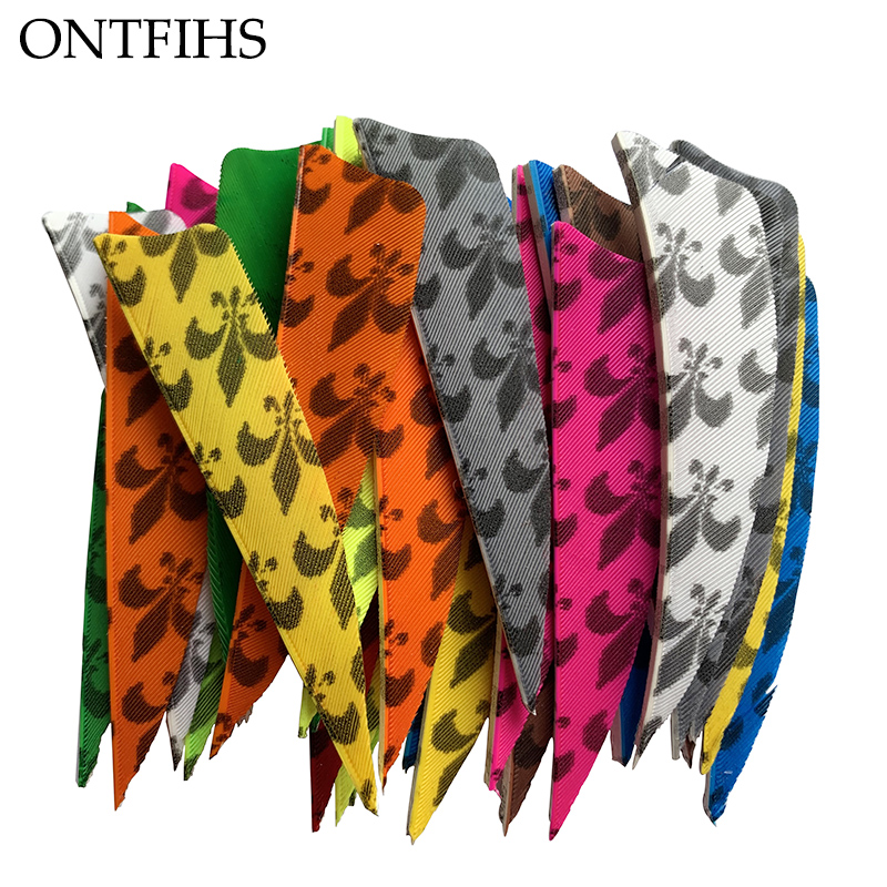 50PCS ONTFIHS 3 Inch Hunting Arrow Feathers Shield... – Vicedeal
