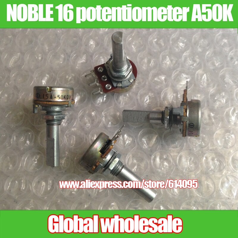 4pcs NOBLE 16 single-inline volume potentiometer A... – Grandado