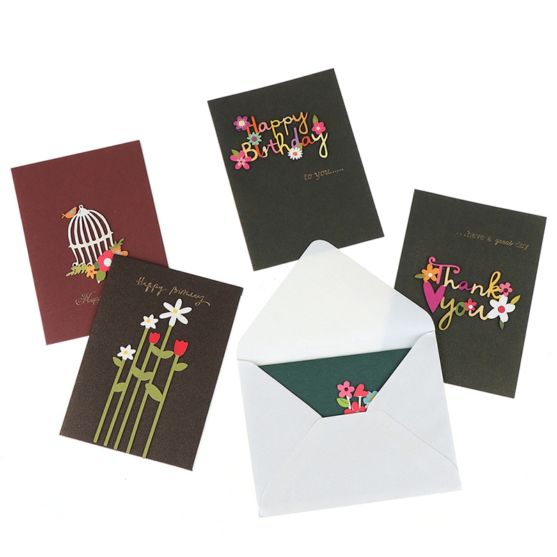 Vintage Houtsnijwerk Mini Wenskaarten Kinderen Ver... – Vicedeal