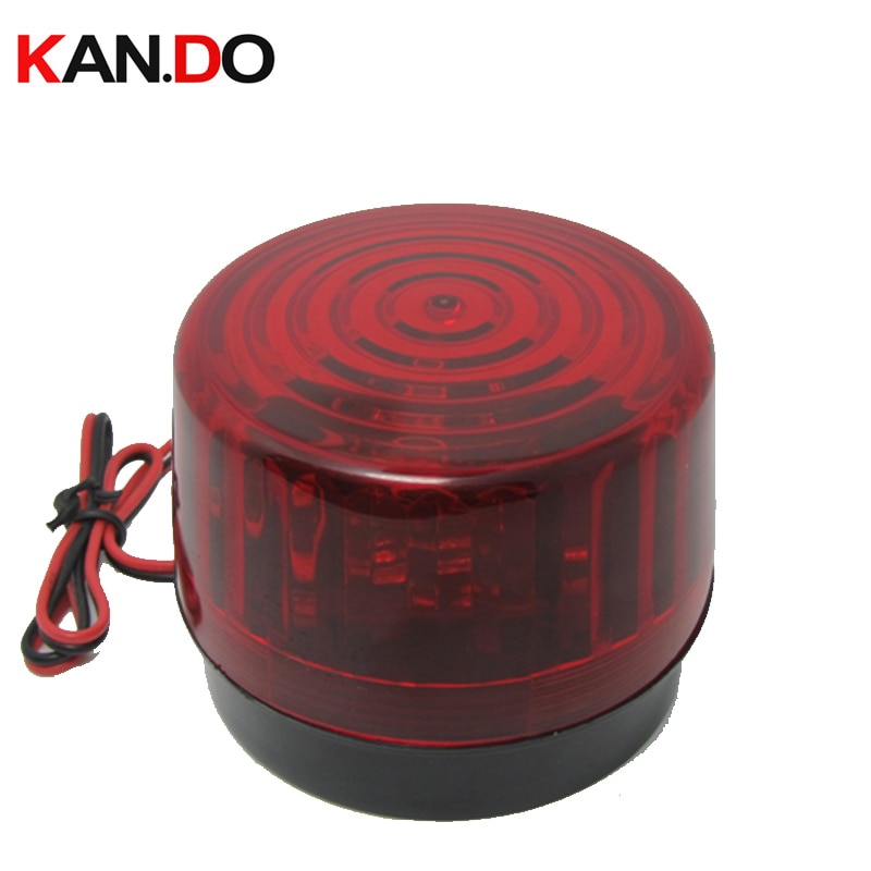 12V 120mA Indicator Signal Llight red Wired flashi... – Grandado