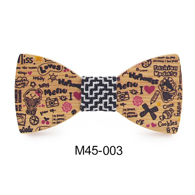 Linbaiway handgjorda barn träflugor för baby boy b... – Grandado