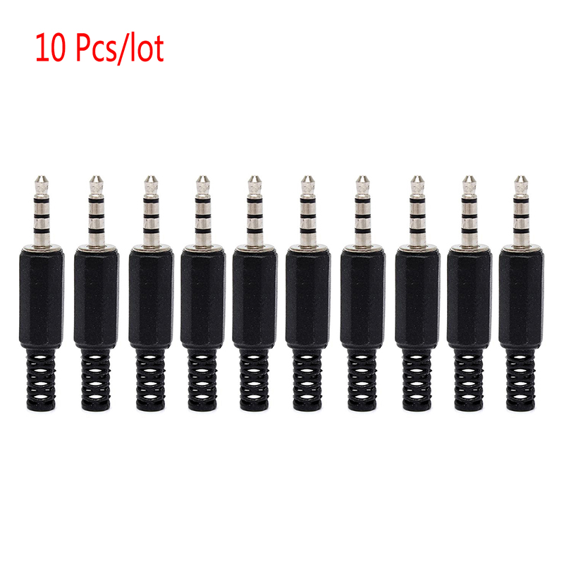 3.5Mm 4 Pole Soldeer Plug Diy Audio Adapter Connec... – Vicedeal