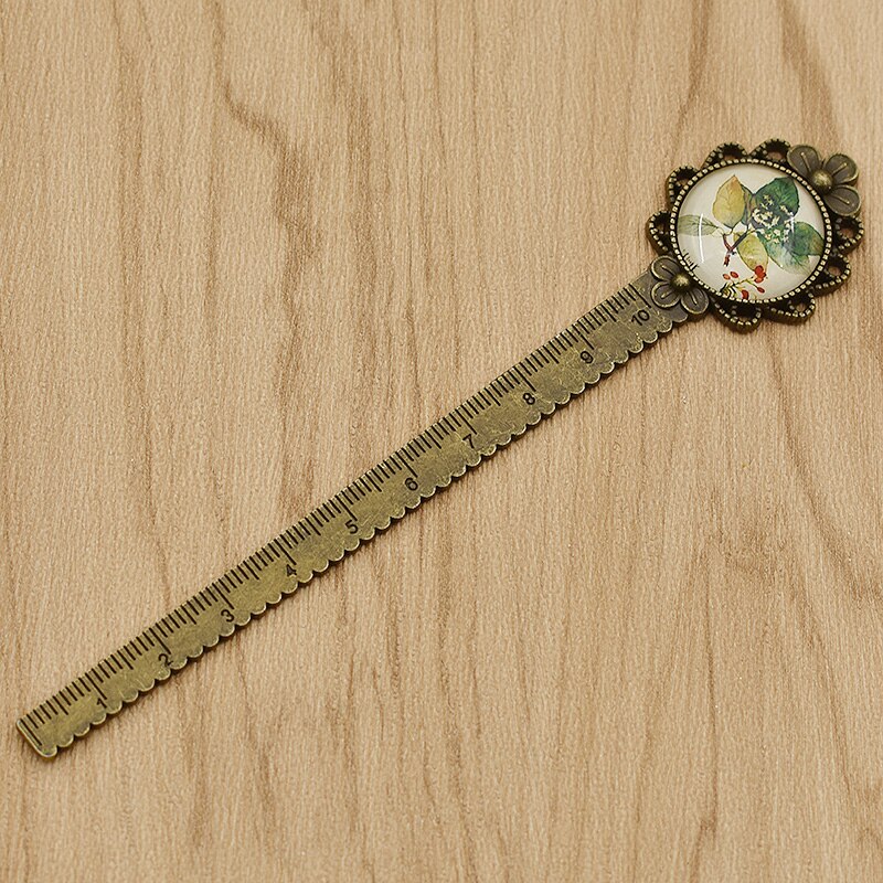 10cm Antique Bronze Metal Ruler For Needlework Mea... – Grandado